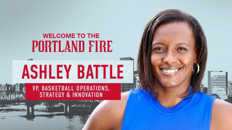 Portland Fire announced hiring of Ashley Battle