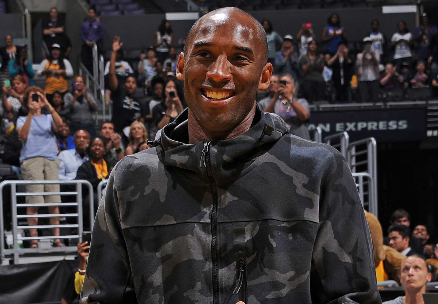 Kobe Bryant Attends Sparks Game - WNBA
