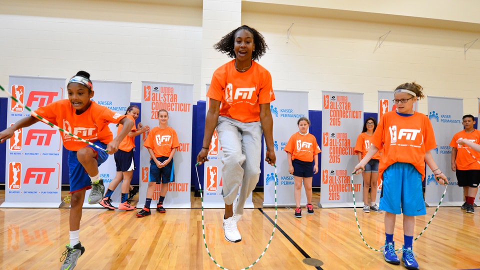 WNBA Fit Clinic, All-Star Game Practice And Media Day Photos - WNBA