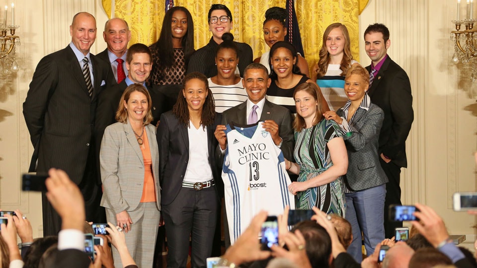 WNBA Champions Visit the White House - WNBA