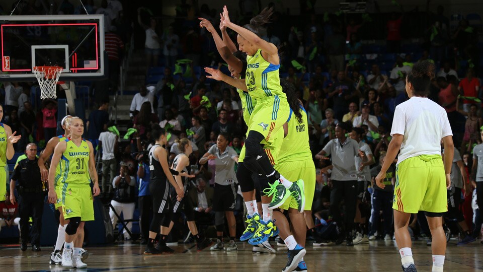 Wings Win First-Ever Game in Dallas - WNBA