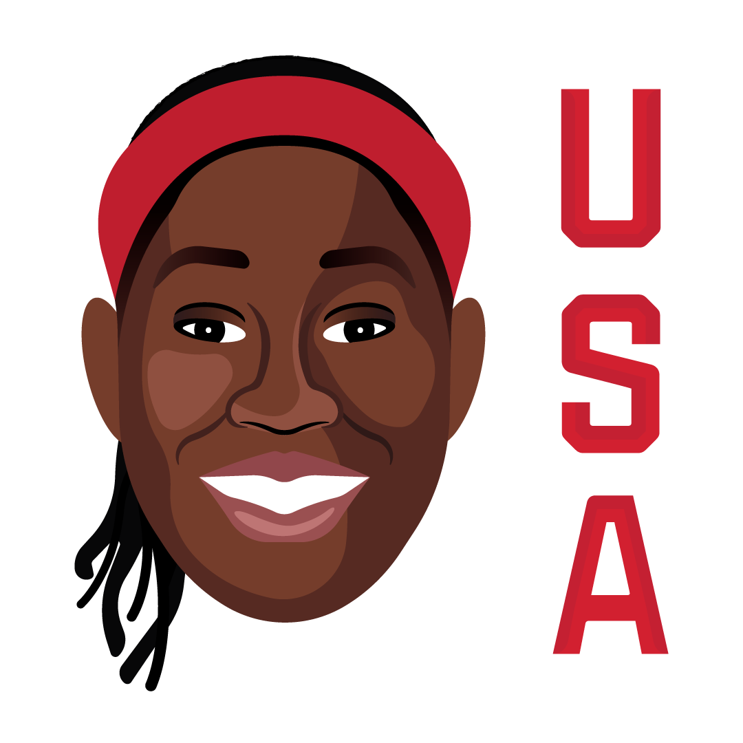 U.S. Women's National Team Emojis - WNBA