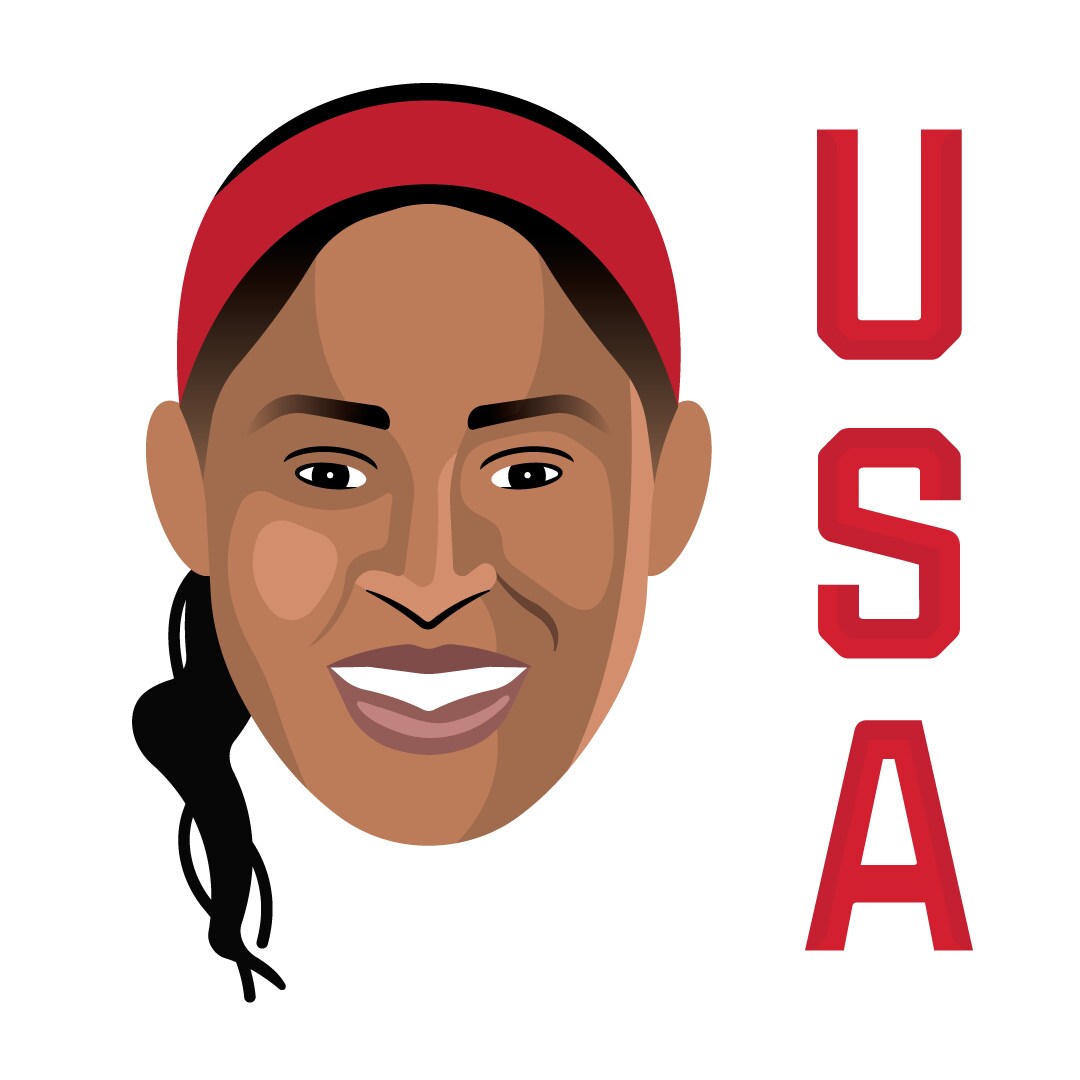 U.S. Women's National Team Emojis - WNBA
