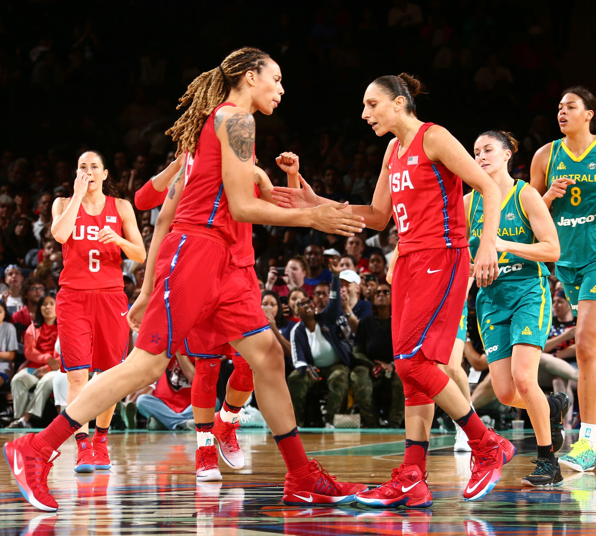The United States Finishes Exhibition Schedule With Win Over Australia ...