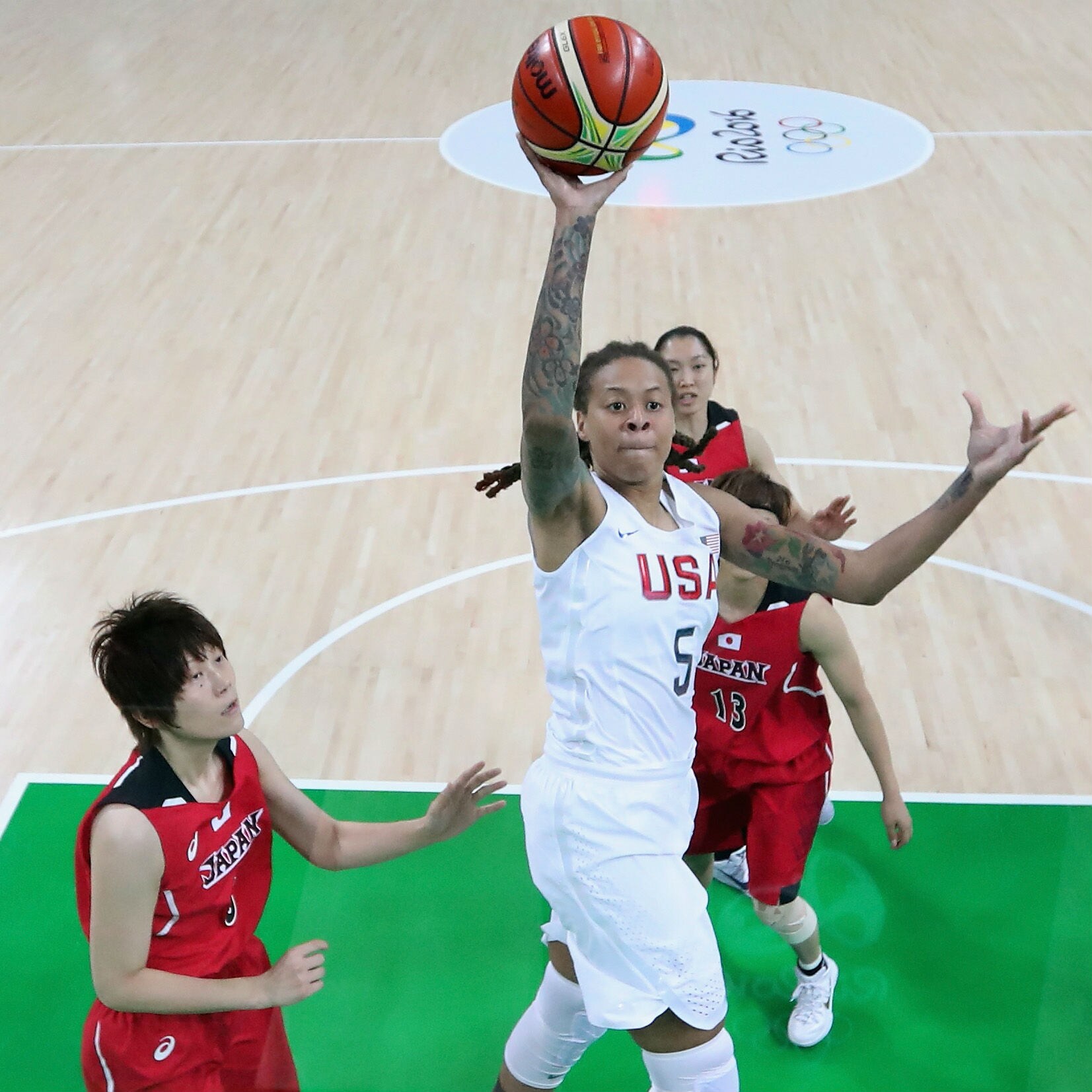 Photos: Big Second Half Propels U.S. To Victory Over Japan - WNBA