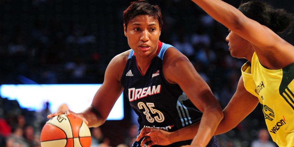 Angel McCoughtry Had Her City Doing Front Flips With Historic ...