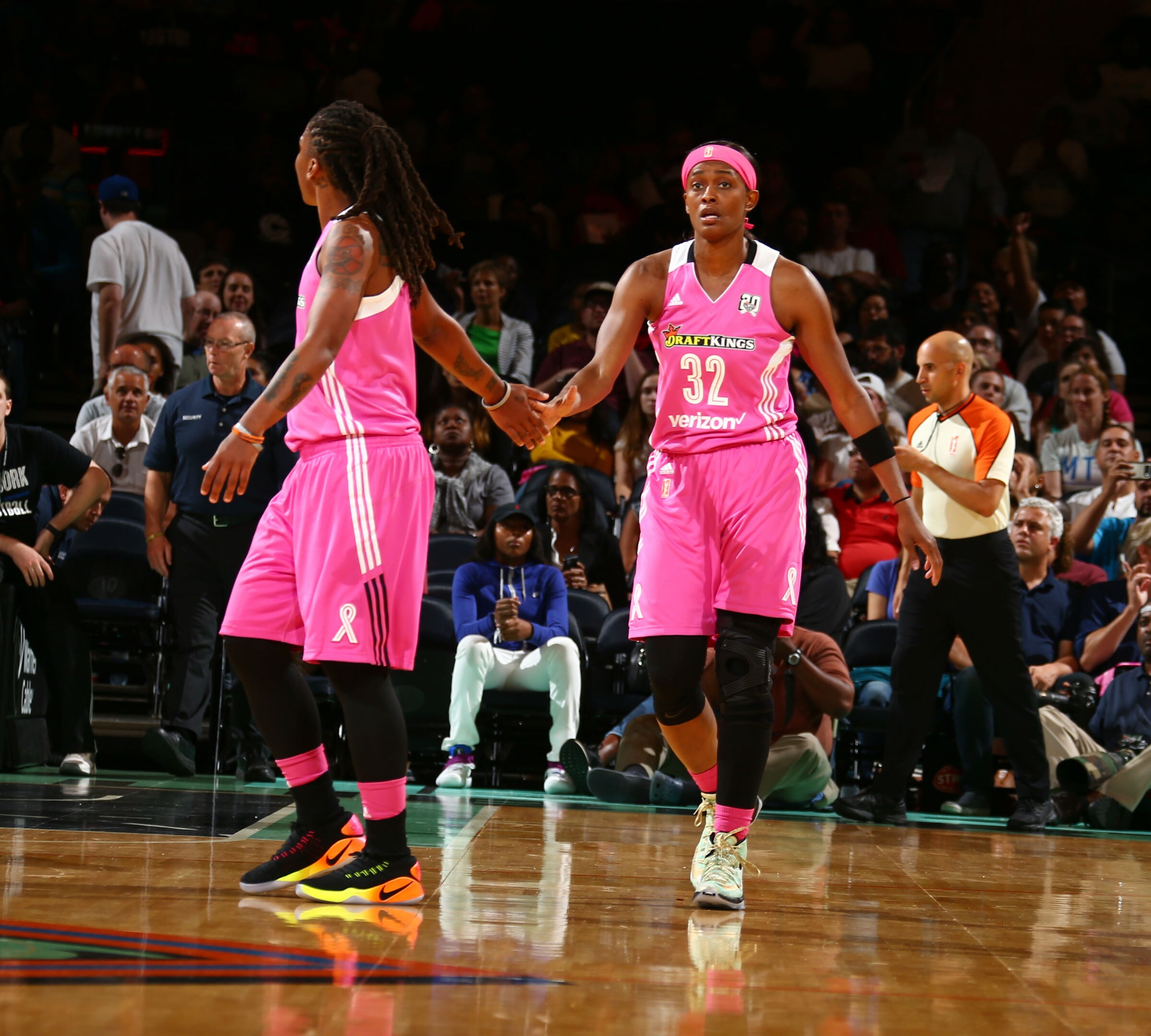 Liberty Put The Proper Puncuation On Swin Cash's Tremendous Career - WNBA