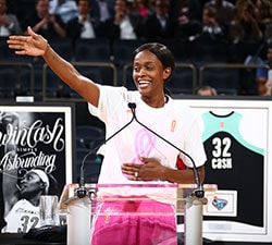Swin Cash Receives September WNBA Cares Community Assist Award ...