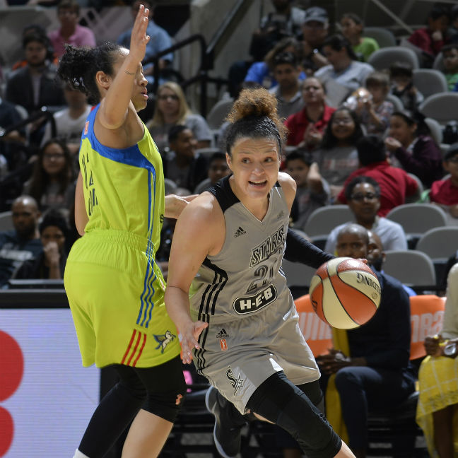 Kelsey Plum Debuts, But Wings Rally to Defeat Stars - WNBA