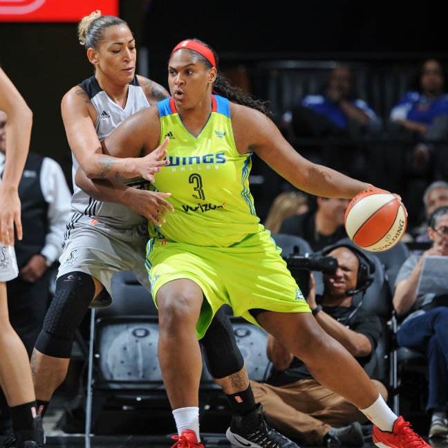 Kelsey Plum Debuts, But Wings Rally to Defeat Stars - WNBA