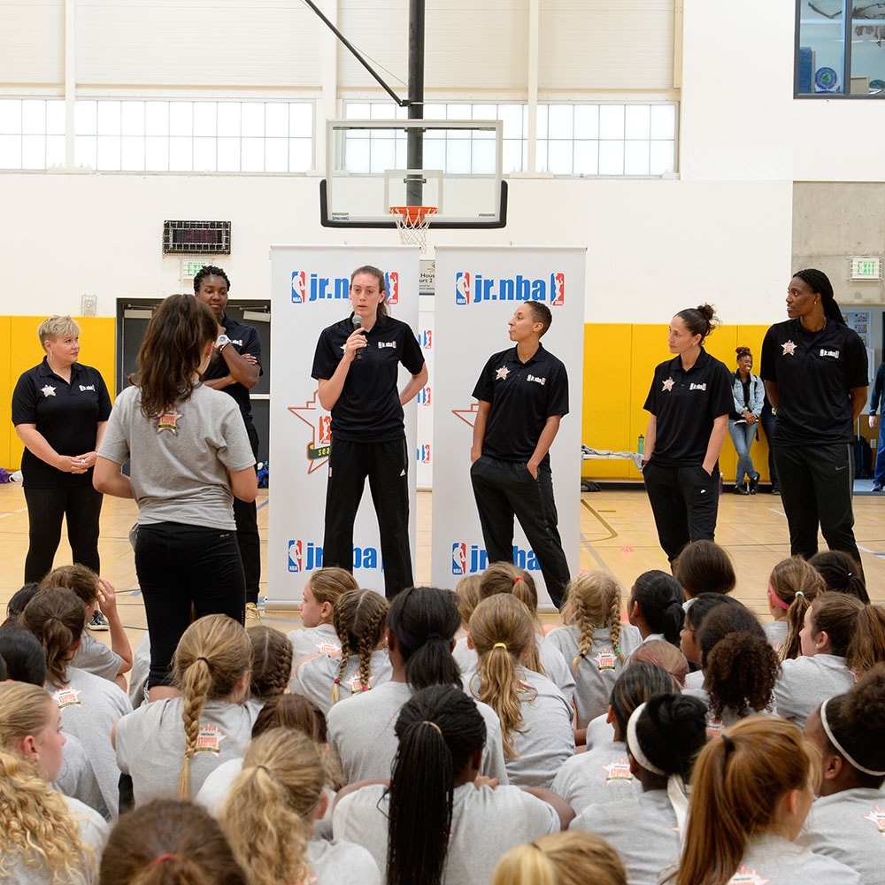 WNBA All-Star Fit Clinic in Seattle - WNBA