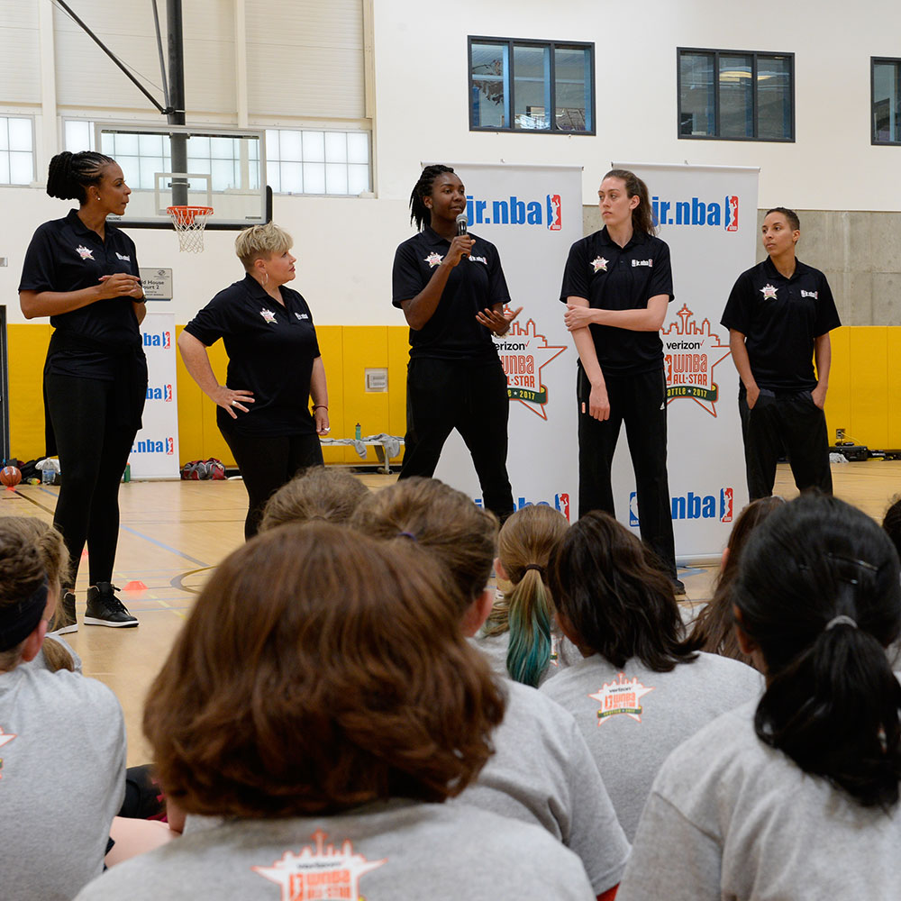 WNBA All-Star Fit Clinic in Seattle - WNBA