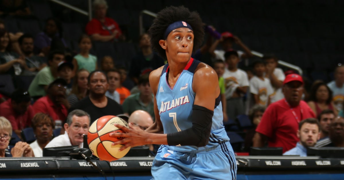 Atlanta's Brittney Sykes Named WNBA Rookie of the Month - WNBA