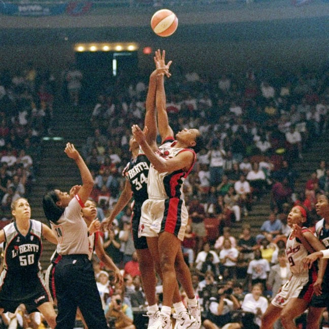 Houston Comets Win WNBA's First Championship - WNBA