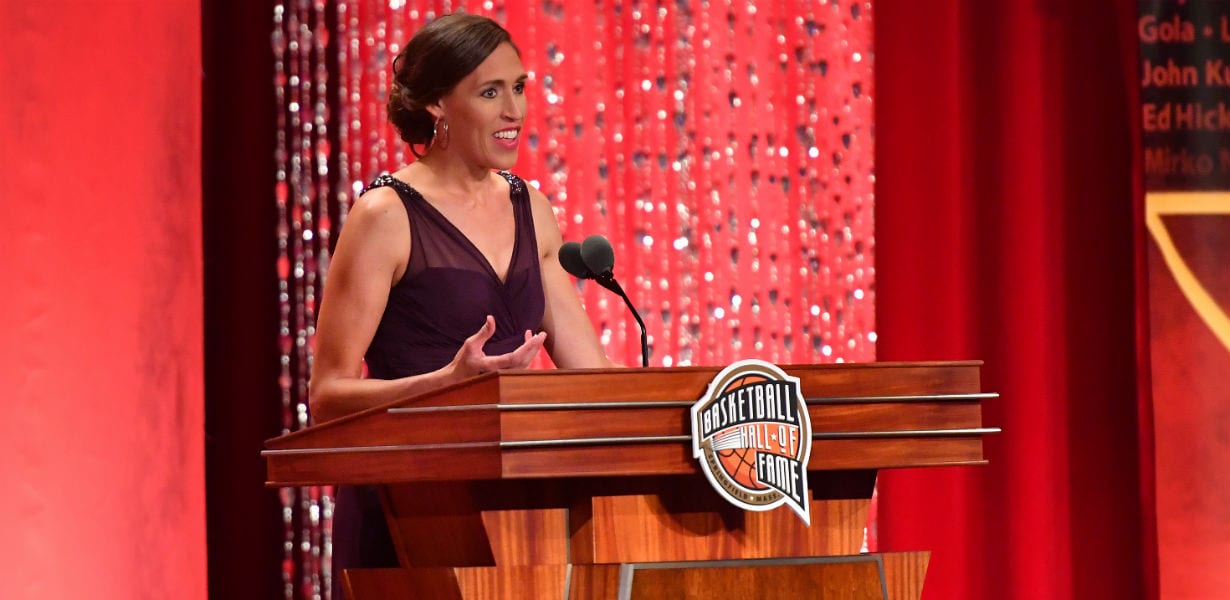 Rebecca Lobo Inducted Into Naismith Hall Of Fame - WNBA