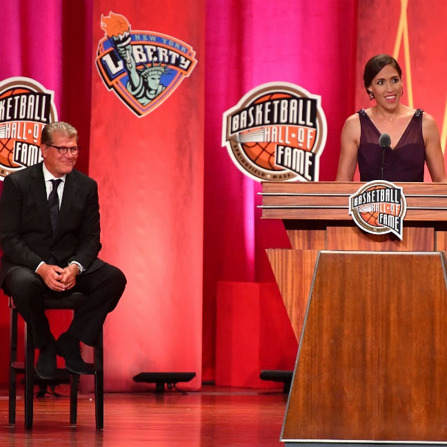 Rebecca Lobo Inducted Into Naismith Hall Of Fame - WNBA
