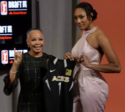 Las Vegas Selects A'ja Wilson With First Overall Pick In WNBA Draft ...