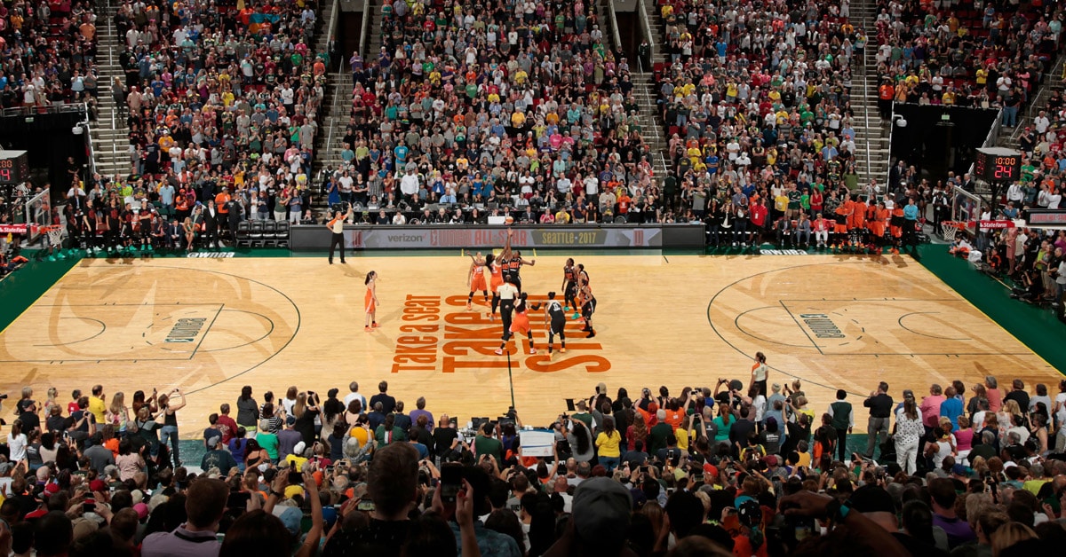 WNBA Invites Fans to "Take A Seat, Take A Stand" for Women and Girls ...