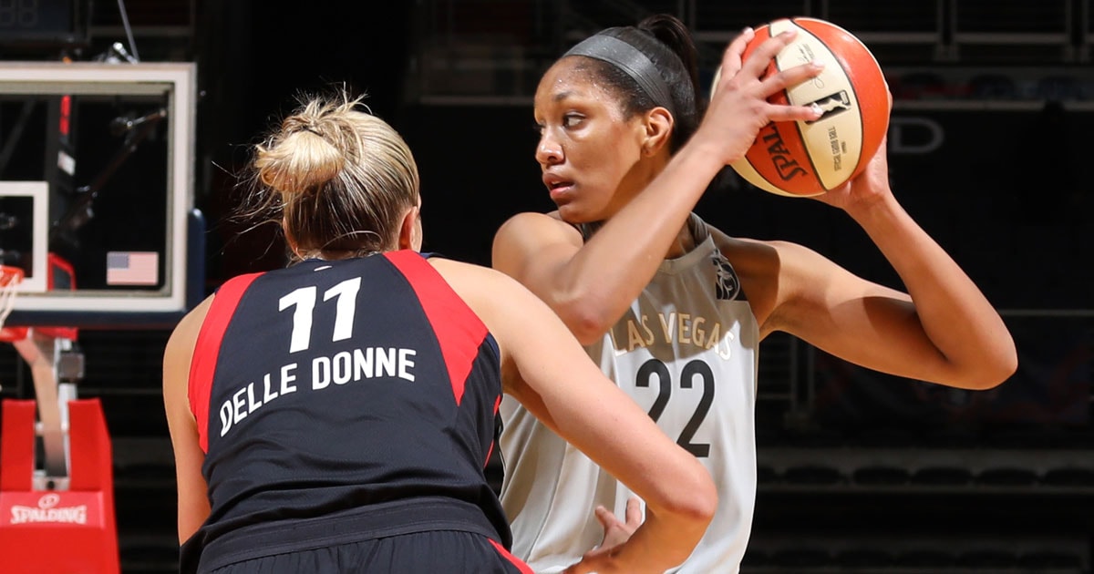 A'ja Wilson's Idols Becoming Her Rivals During Stellar Rookie Season - WNBA