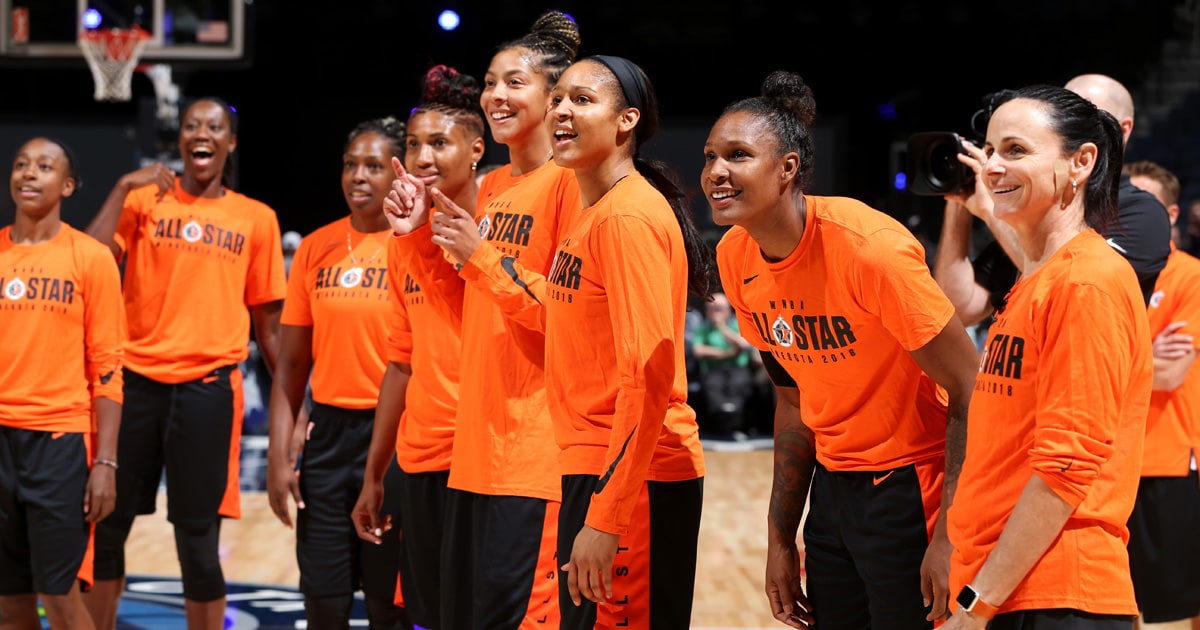 All-Stars Excited For Debut Of New Format - WNBA