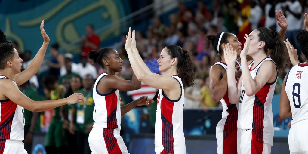 Stewart, Wilson Guide USA to Victory Over China - WNBA