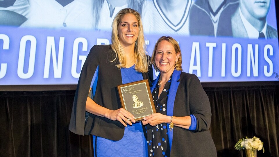 Elena Delle Donne Inducted Into University of Delaware Athletics Hall ...