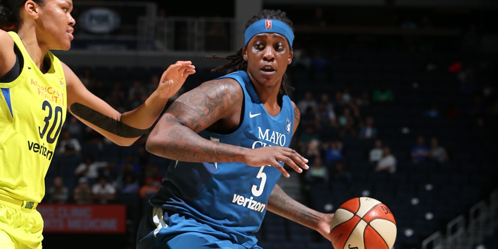 Atlanta Dream Sign Forward Lynetta Kizer - WNBA