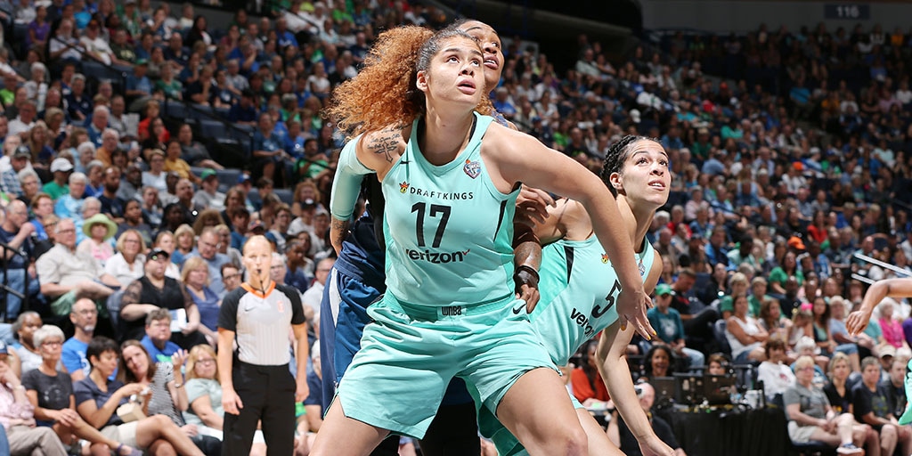 Rebecca Allen, Amanda Zahui B Re-Sign Multi-Year Deals With Liberty - WNBA