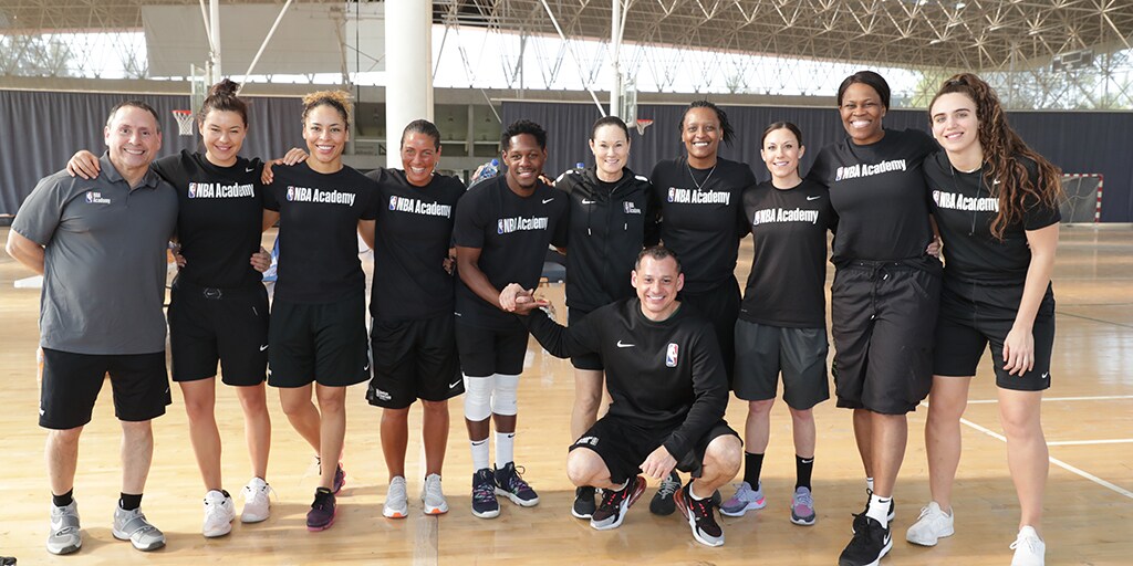 Former WNBA Players Coach at NBA Academy Latin America Women's Camp - WNBA