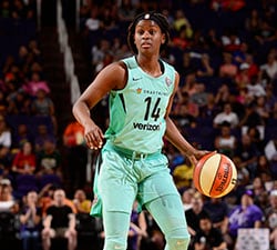 Liberty Trade Sugar Rodgers to Las Vegas in Three-Team Trade - WNBA