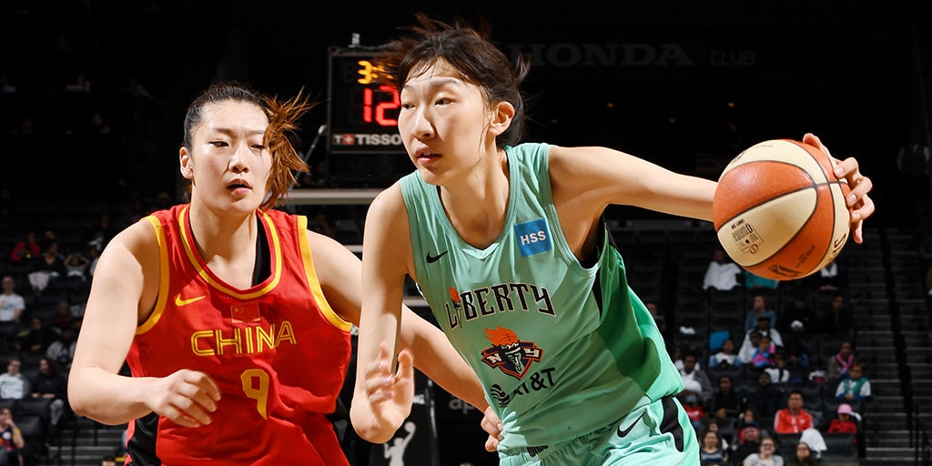 Nurse and Xu Lead Liberty Over China - WNBA