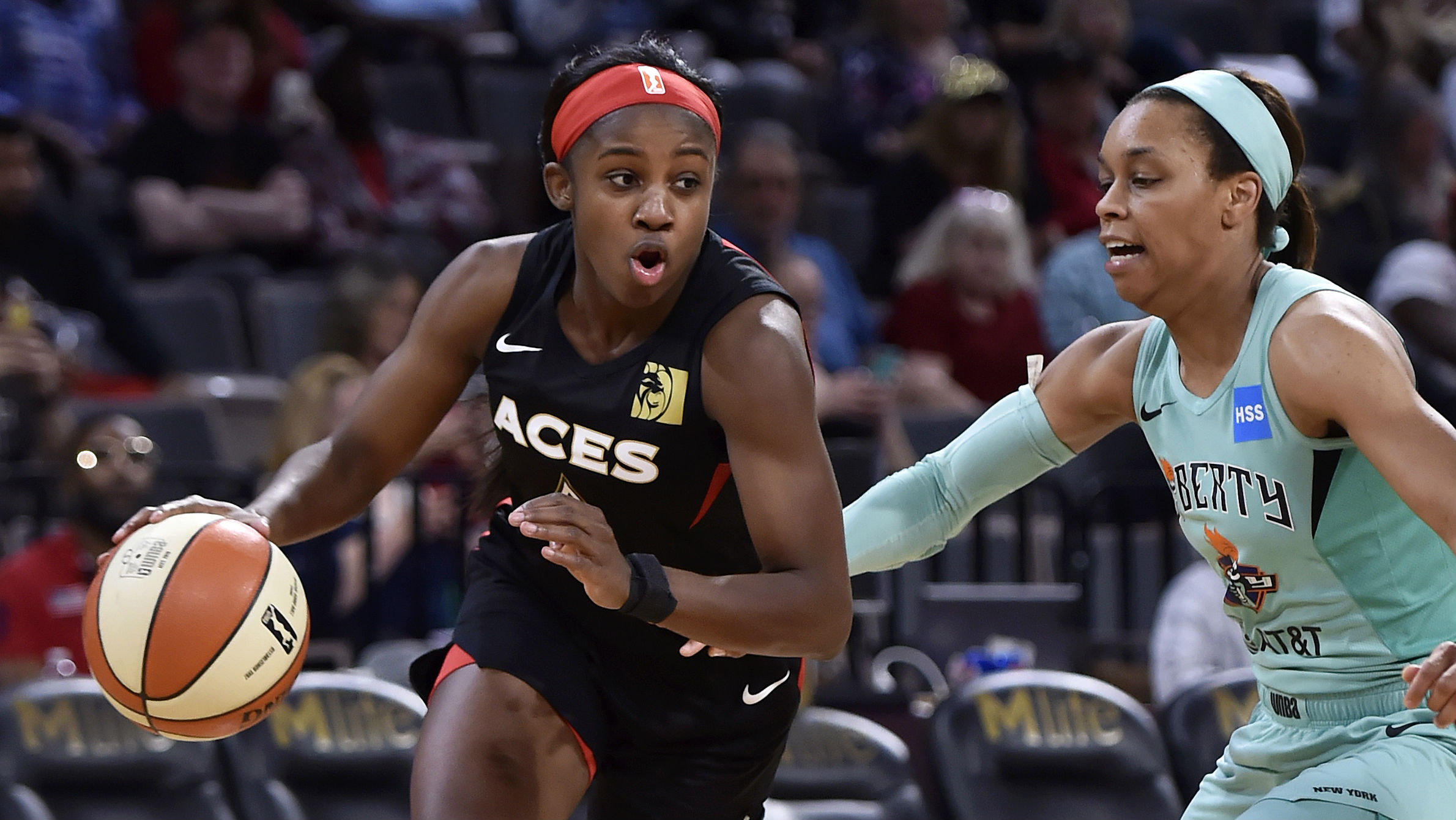 Aces Blow Out Liberty at Home
