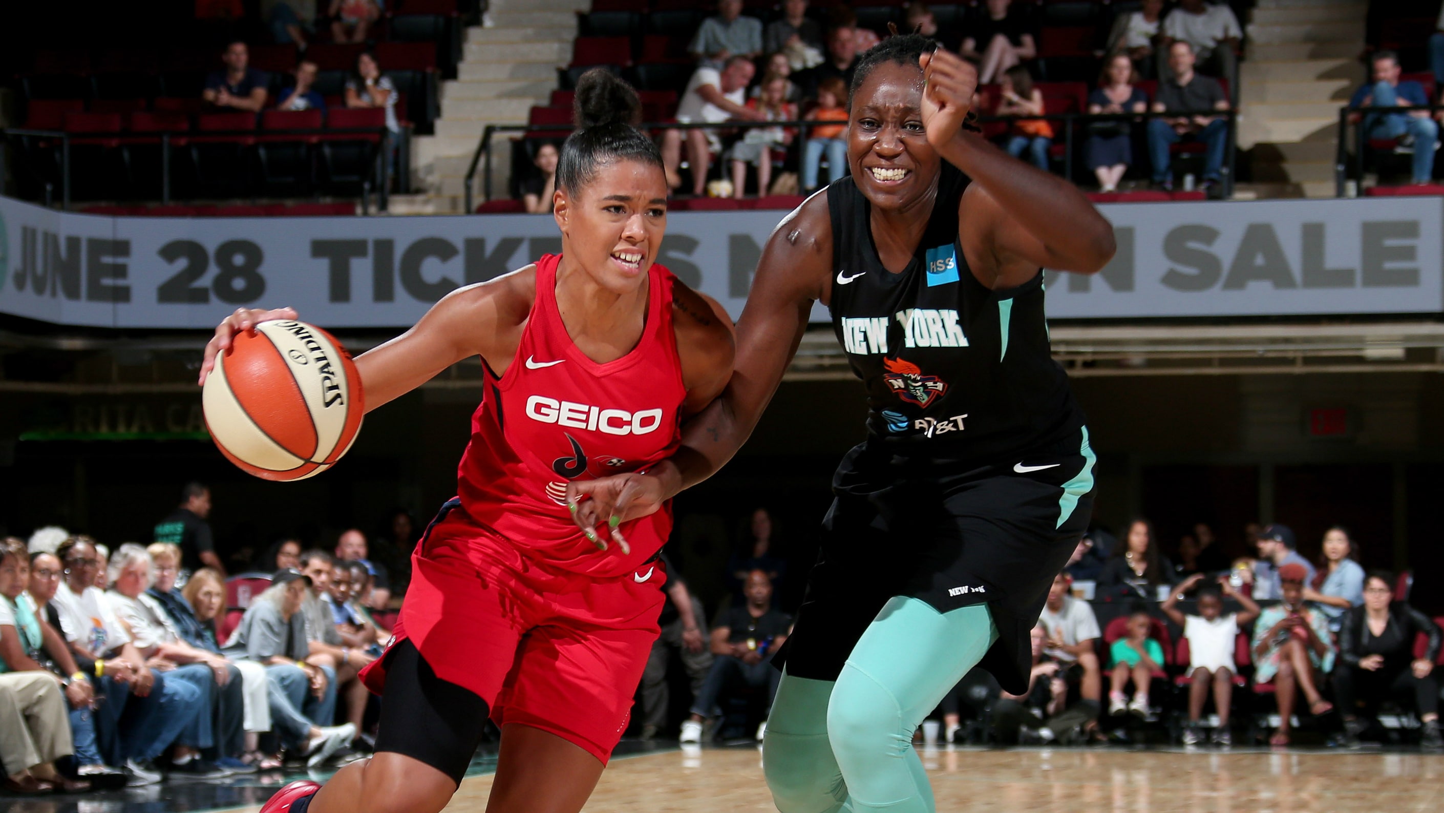 Cloud Scores 26 as Mystics Beat Liberty