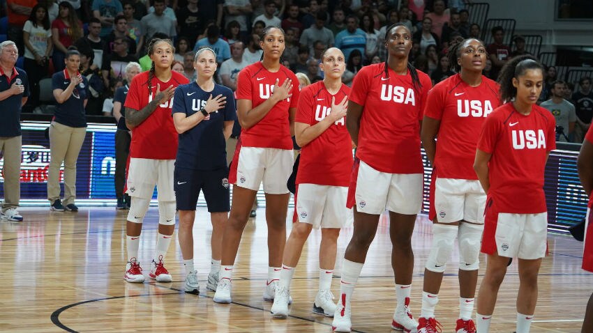 USAB vs. Argentina - WNBA