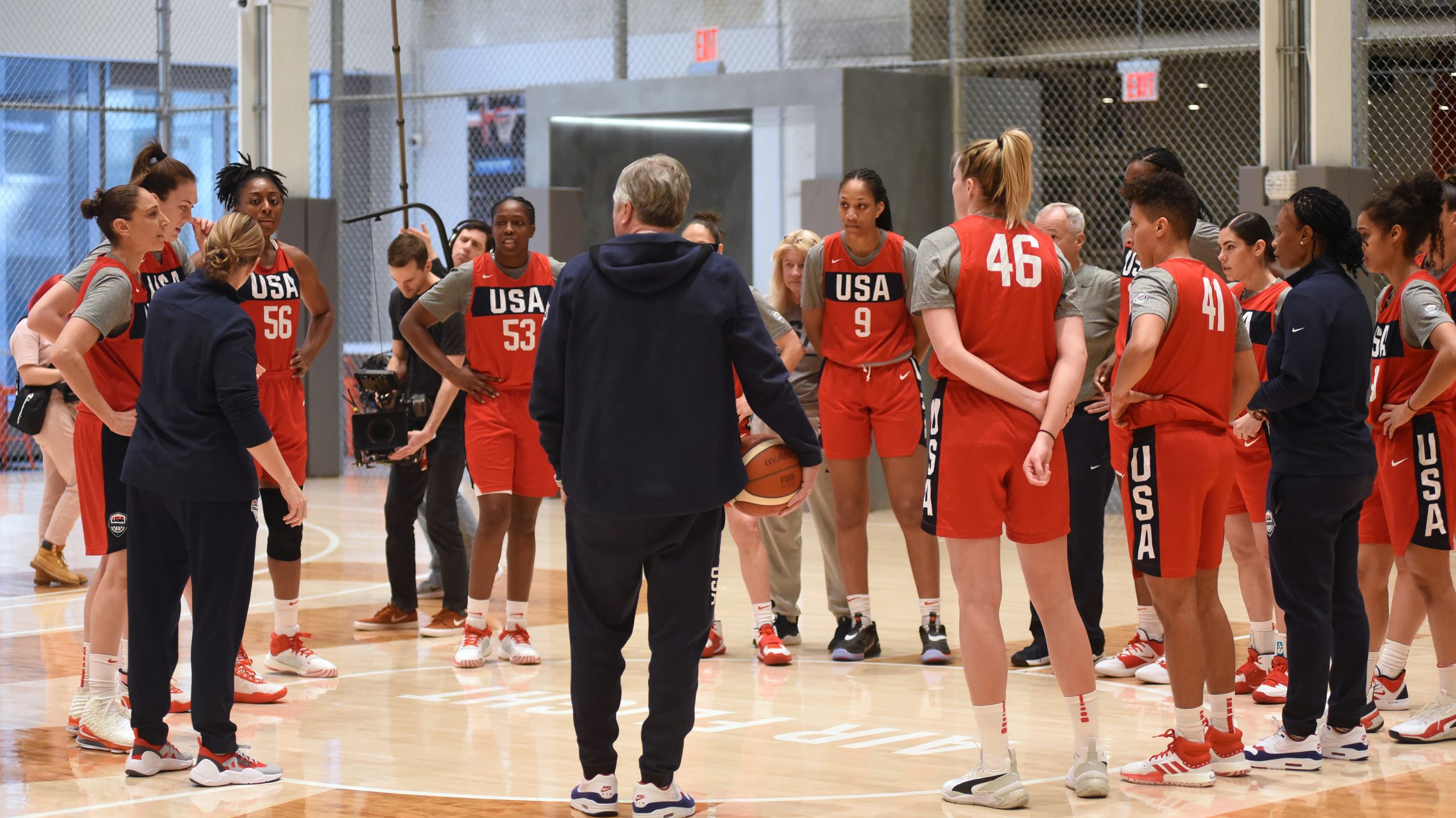 USAB Practices at Nike NYC Headquarters - WNBA