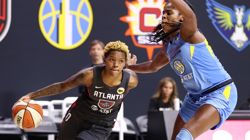 Laney, Williams Lead Dream Past Sky, 97-89