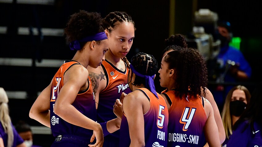 WNBA Playoffs 2021 Second Round Preview: (5) Phoenix Mercury at (4 ...