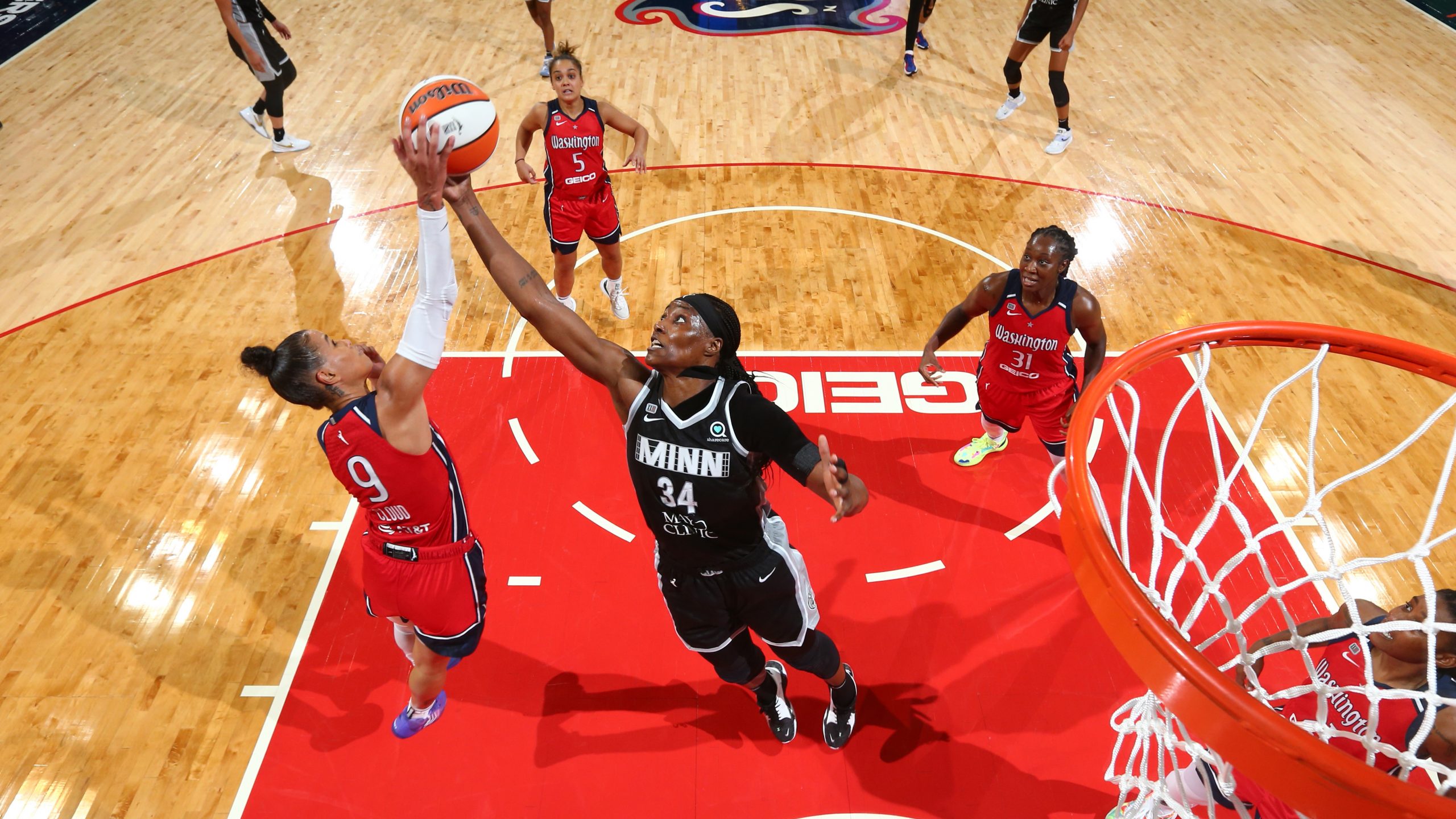 Sylvia Fowles Named 2021 Kia WNBA Defensive Player Of The Year