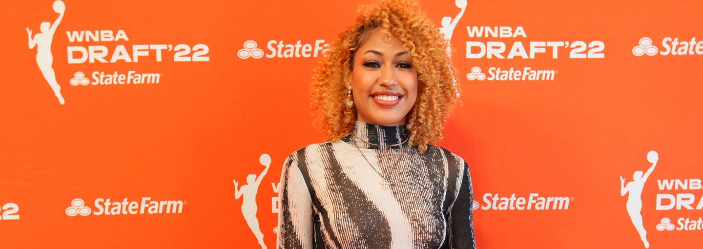 Draftees Walk Orange Carpet at WNBA Draft 2022 Presented by State Farm ...