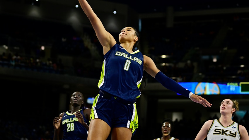 Satou Sabally of the Dallas Wings Receives WNBA Cares Community Assist ...