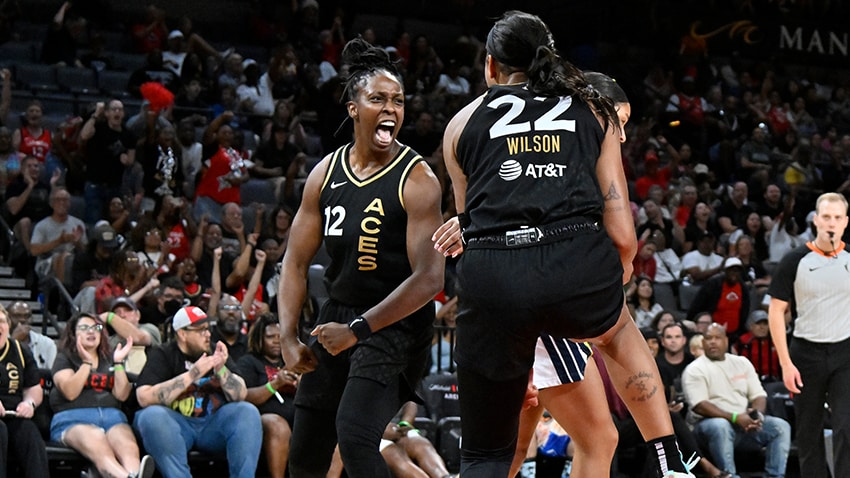 Four of a Kind | A'ja Wilson and Chelsea Gray - WNBA