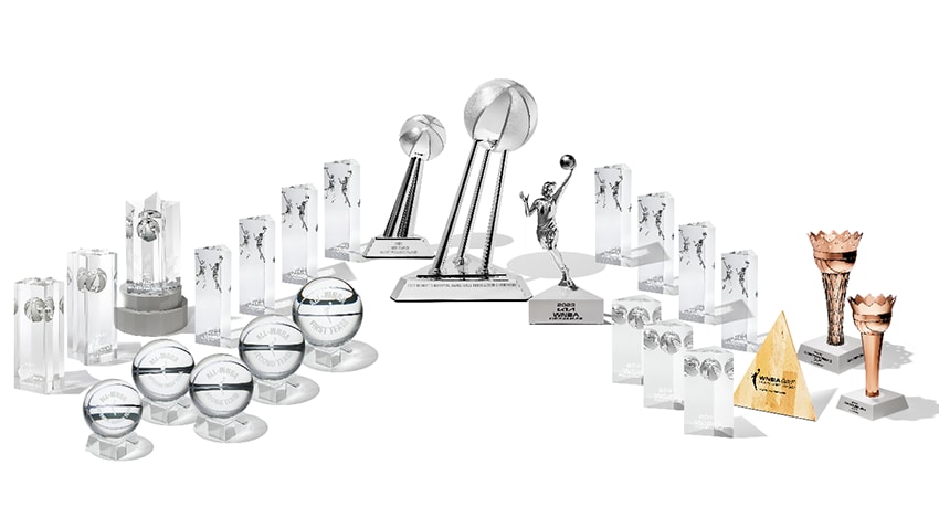 New Collection of WNBA Trophies Culminates with the Debut of ...