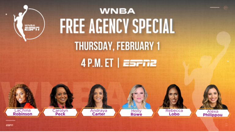 WNBA Free Agency Special Set for ESPN2 on Thursday, Feb. 1 - WNBA