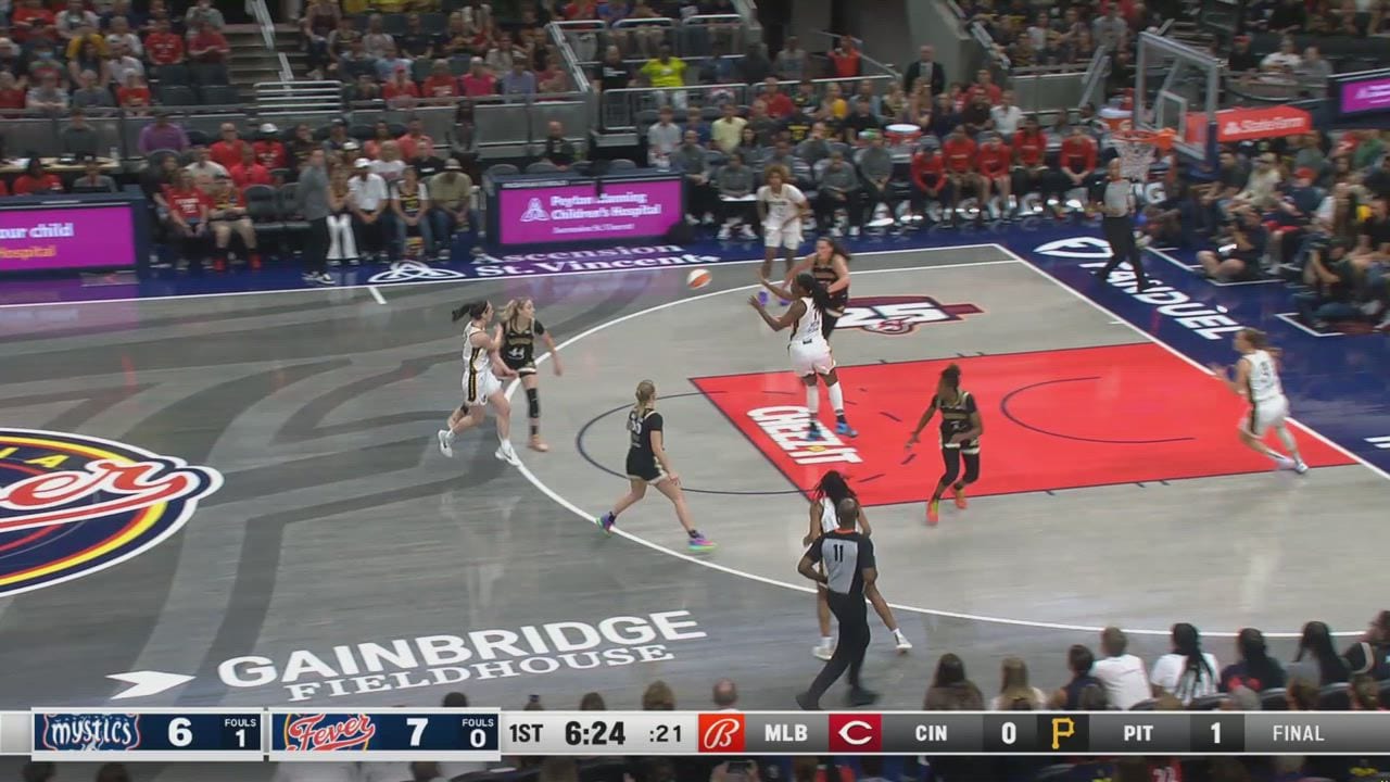 Washington Mystics vs. Indiana Fever - WNBA Game Summary - June 19, 2024 | WNBA