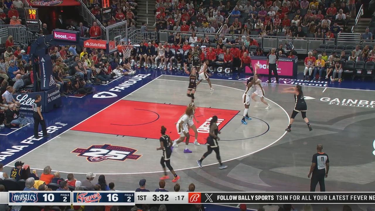 Washington Mystics vs. Indiana Fever - WNBA Game Summary - June 19, 2024 | WNBA