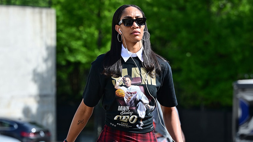 The W in Designer '24: A’ja Wilson’s Style Evolution - WNBA