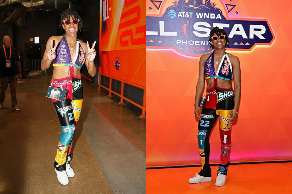 The W in Designer '24: Standout Looks at the All-Star Game - WNBA