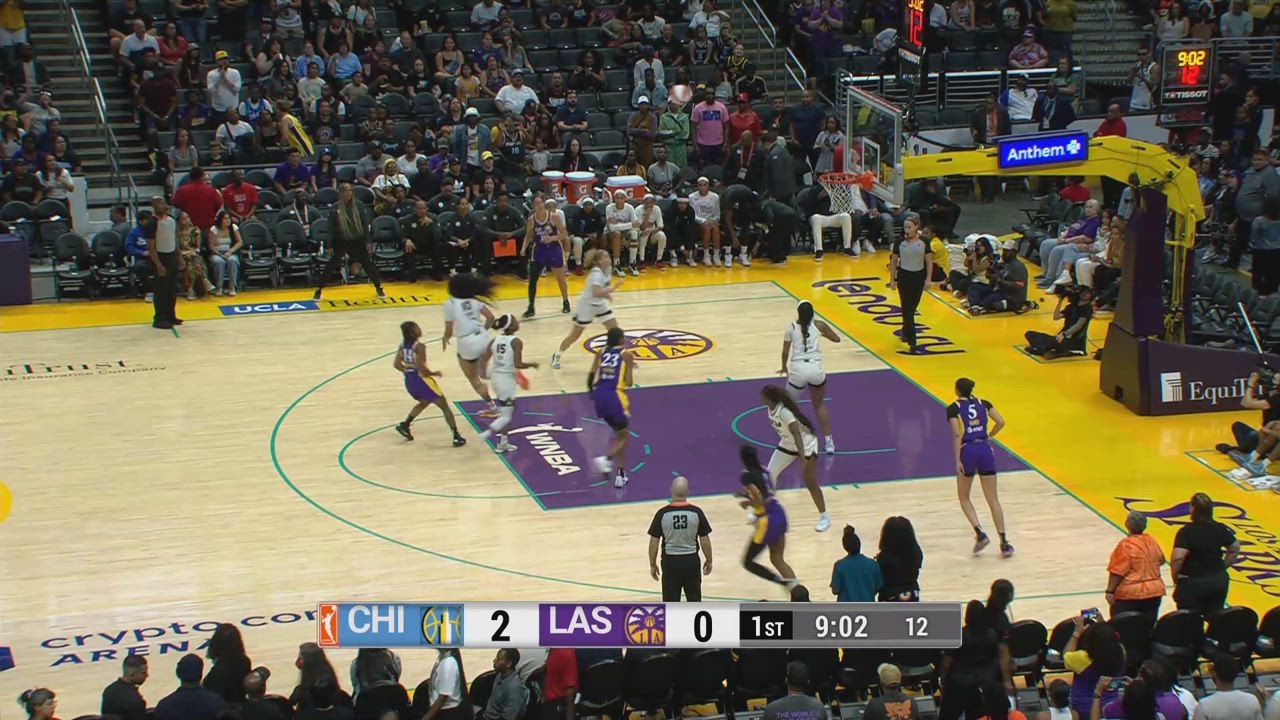 Chicago Sky vs. Los Angeles Sparks - WNBA Game Summary - August 17 ...