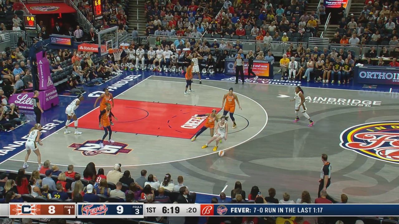 Connecticut Sun vs. Indiana Fever - WNBA Game Summary - August 28, 2024 ...