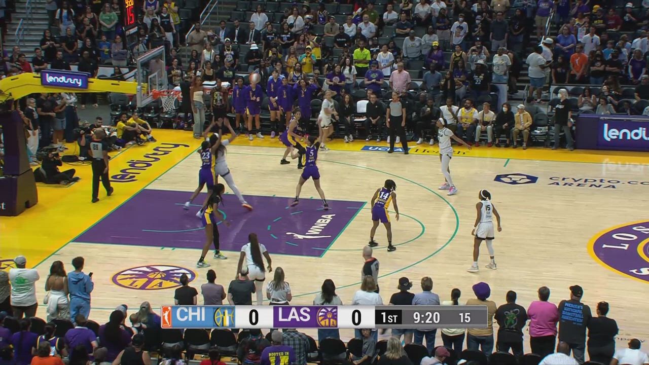 Chicago Sky vs. Los Angeles Sparks - WNBA Game Summary - August 17 ...